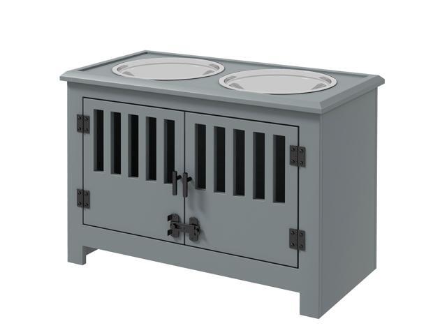 Click here for Aosom Dog Food Storage Cabinet with Bowls & Dog Fe... prices