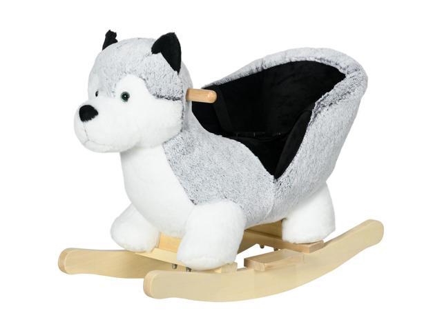 Click here for AosomQaba Toddler Rocking Chair Husky-Themed Rocki... prices