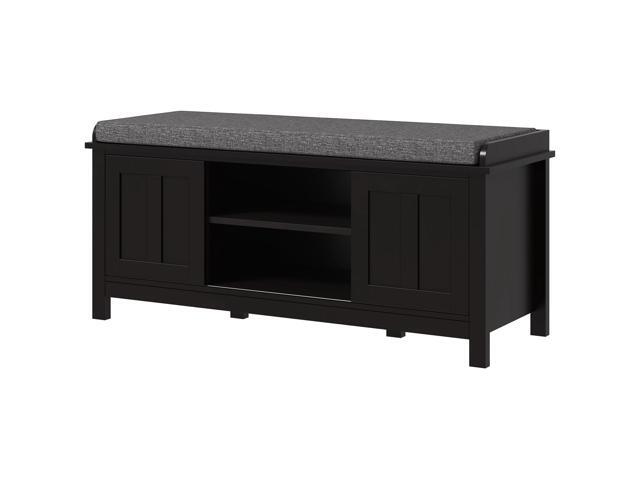 Click here for Aosom Modern Shoe Storage Bench  Entry Way Bench w... prices