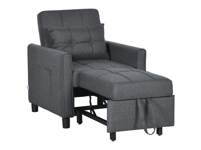 Click here for Aosom 3-in-1 Convertible Chair Bed  Multi-Function... prices