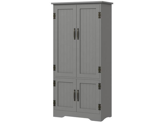 Click here for Aosom Accent Floor Storage Cabinet Kitchen Pantry... prices