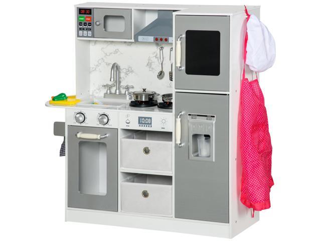 Click here for AosomQaba Play Kitchen Set for Kids W/ Lights Soun... prices