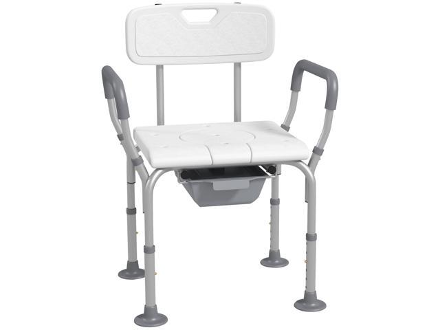 Click here for Aosom 3-in-1 Shower Chair with Back and Arms  Heig... prices