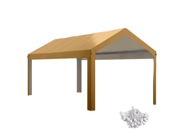 Click here for Aosom 10 x 20ft Carport Roof  UV Resistant Canopy... prices