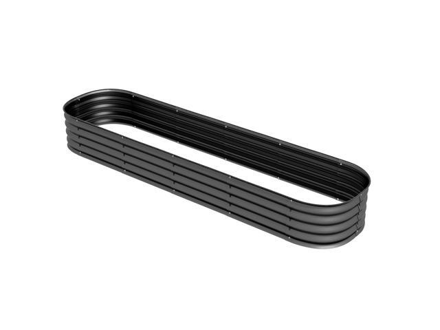 Click here for Aosom 7.9 x 2 x 1 Galvanized Raised Garden Bed Kit... prices