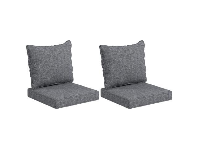 Click here for Aosom 4 Patio Chair Cushions with Seat & Backrest... prices