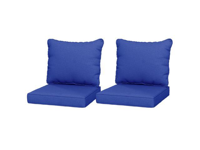 Click here for Aosom 4 Patio Chair Cushions with Seat & Backrest... prices