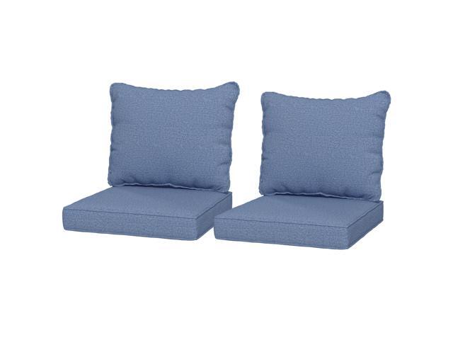 Click here for Aosom 4 Patio Chair Cushions with Seat & Backrest... prices