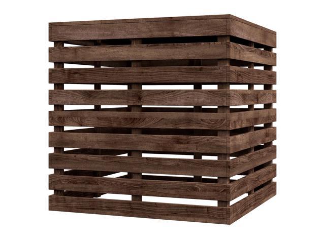 Click here for Aosom 2-in-1 Outdoor Umbrella Base Storage Box  Wo... prices