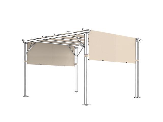 Click here for Aosom 2 Pcs Pergola Replacement Canopy  UV Protect... prices