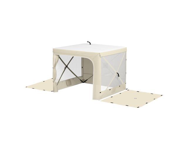 Click here for Aosom 7 x 8 Pop Up Canopy Tent  Camping Tent Sun S... prices