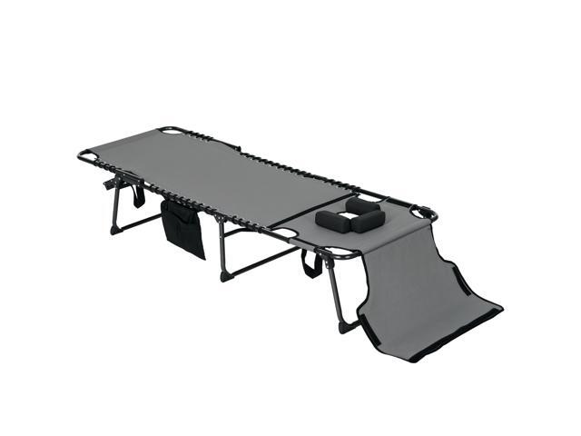 Click here for Aosom Folding Chaise Tanning Lounge Chair w/ 5-lev... prices