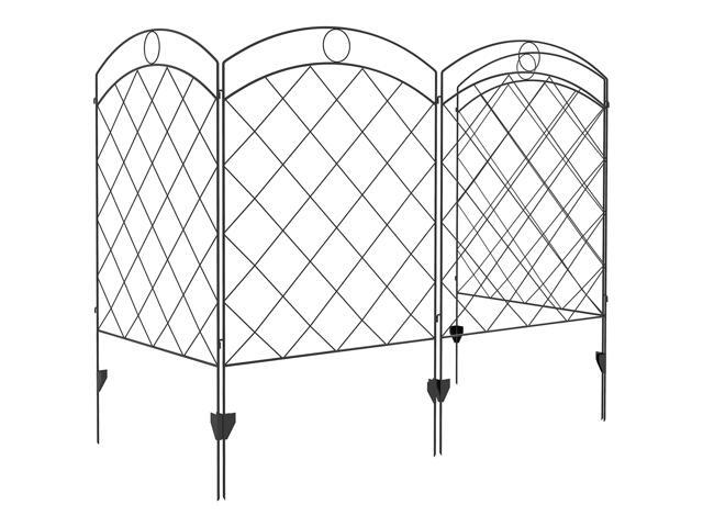 Click here for Aosom 4 Pack Garden Fencing for Yard  Decorative F... prices
