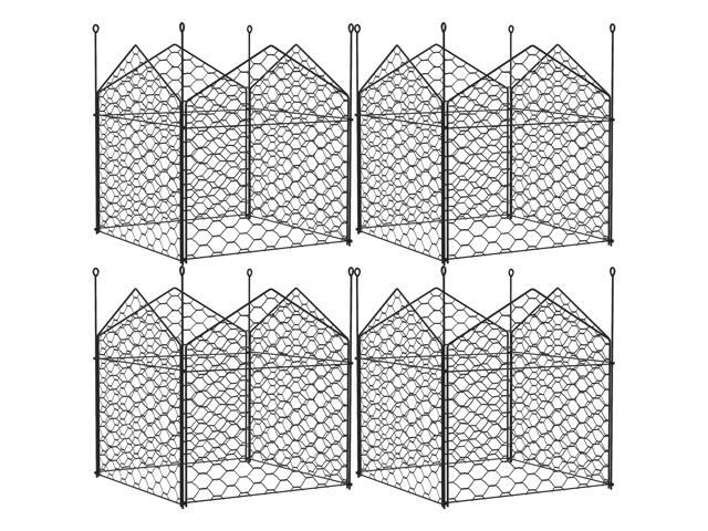 Click here for Aosom 4 Pack Garden Cloches for Plants  12 x 14 Me... prices