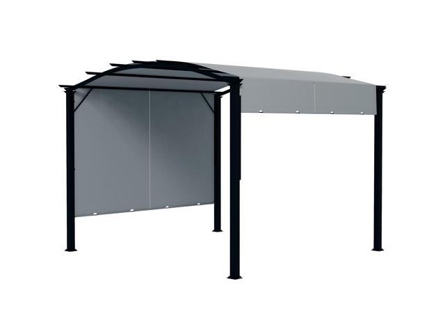 Click here for Aosom 11 x 11 Outdoor Retractable Pergola with Can... prices
