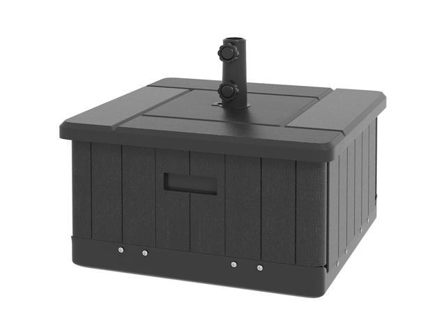 Click here for Aosom 3-in-1 Outdoor Umbrella Base with Wheels and... prices