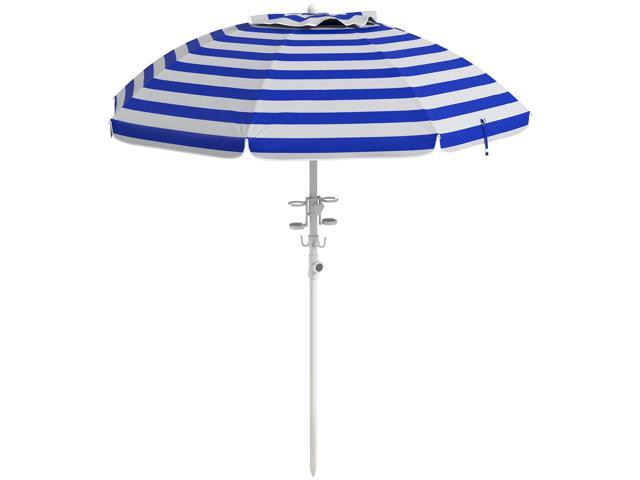 Click here for Aosom 5.7 Beach Umbrella for Travel with Tilt  Adj... prices