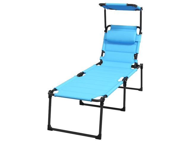 Click here for Aosom Outdoor Lounge Chair  4 Position Adjustable... prices