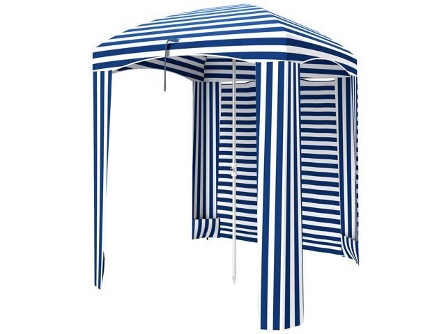 Click here for Aosom 5.8 x 5.8 Cabana Umbrella with Walls  Vents... prices