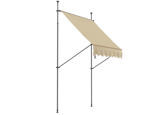 Click here for Aosom 6.5 x 4 Manual Retractable Awning  Non-Screw... prices