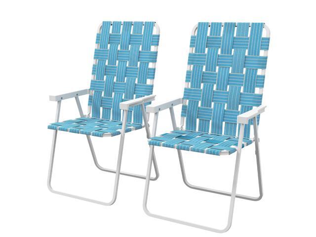 Click here for Aosom Set of 2 Patio Folding Chairs  Classic Outdo... prices