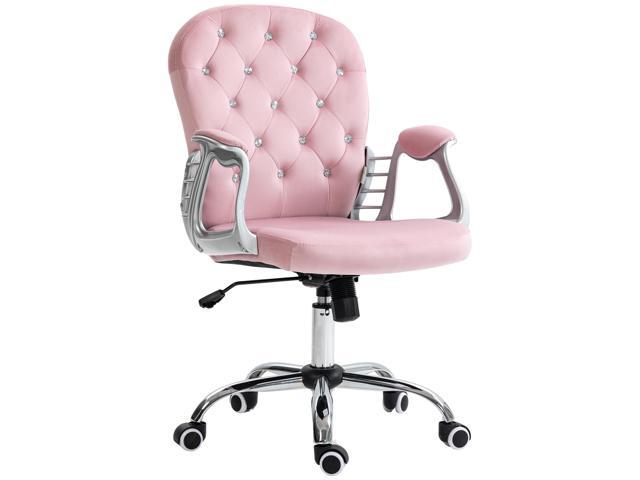 Click here for Aosom Button Tufted Desk Chair  Home Office Chair... prices