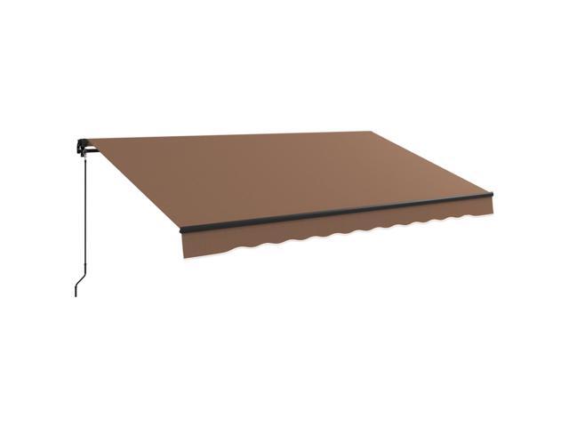 Click here for Aosom 12 x 10 Retractable Awning  280gsm UV Resist... prices