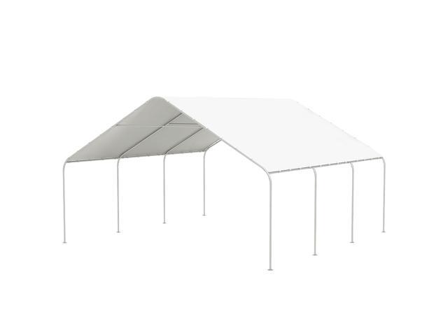 Click here for Aosom 19 x 19.5 Carport  Portable Garage and Patio... prices