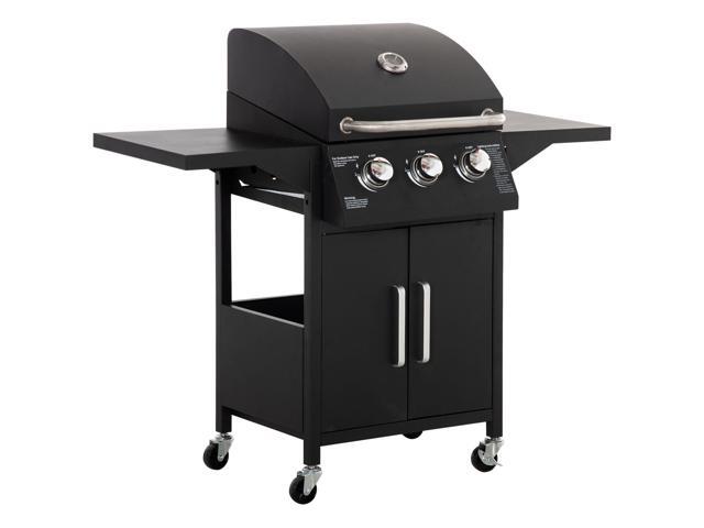 Click here for Aosom Outdoor 3 Burner Gas Grill Portable Barbecue... prices