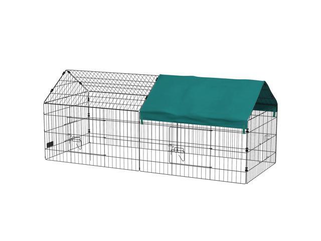 Click here for Aosom 73 Small Animal Playpen with Roof for Rabbit... prices