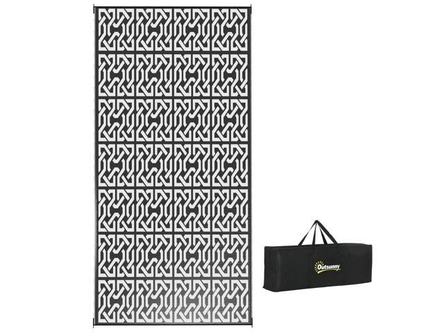 Click here for Aosom Reversible Outdoor Rug Carpet RV Camping Rug... prices