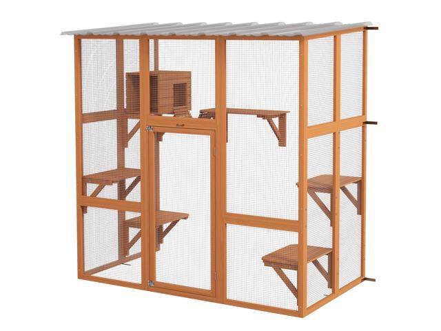 Click here for Aosom Catio Cat Window Box Outside Enclosure with... prices