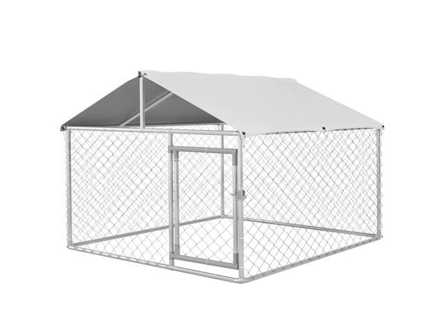 Click here for Aosom 6.6 x 6.6 x 4.9 Dog Kennel Outdoor for Small... prices