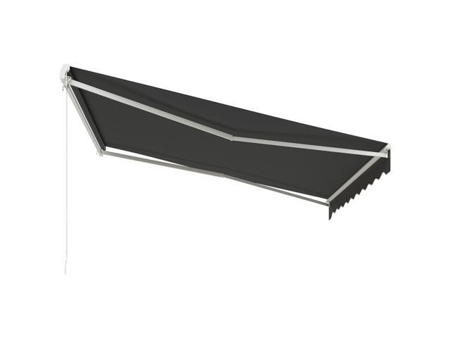Click here for Aosom 12 x 10 Electric Retractable Awning Sunshade... prices