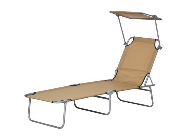 Click here for Aosom Outdoor Pool Chaise Lounge Chair  Folding Ta... prices
