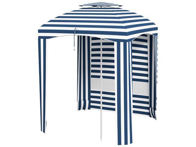 Click here for Aosom 5.8 x 5.8 Cabana Umbrella for Travel  Walls... prices