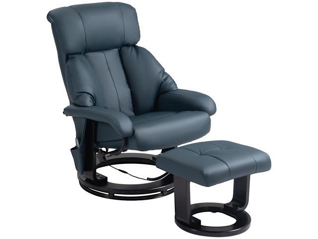 Click here for Aosom Swivel Recliner with Ottoman  Faux Leather R... prices