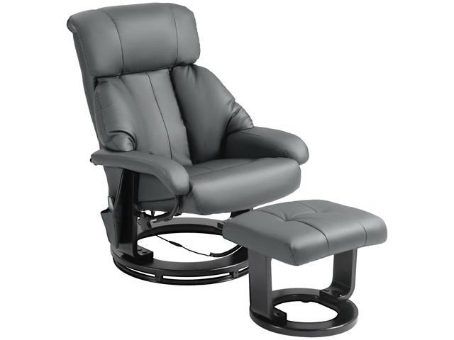 Click here for Aosom Swivel Recliner with Ottoman  Faux Leather R... prices