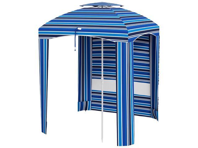 Click here for Aosom 5.8 x 5.8 Cabana Umbrella for Travel  Walls... prices
