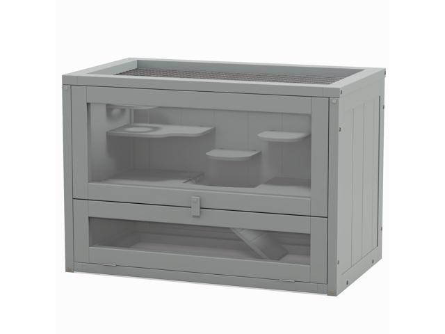 Click here for Aosom 2-Level Hamster Cage with Openable Top  Door... prices