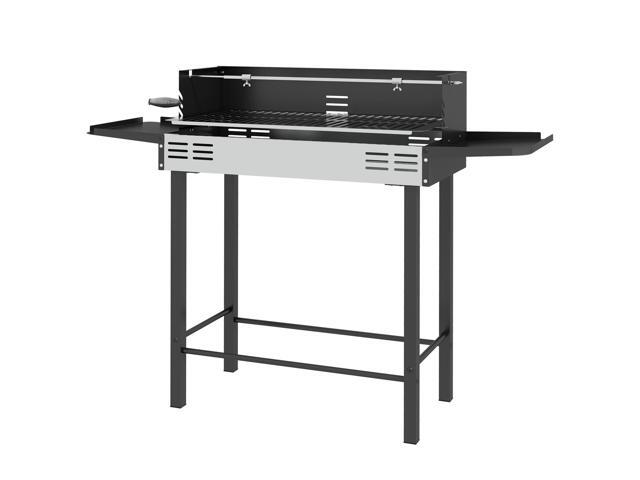 Click here for Aosom BBQ Rotisserie Grill Charcoal  Split Roaster... prices