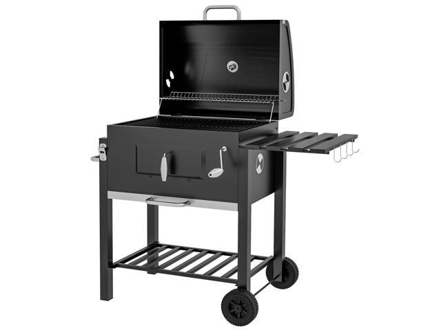 Click here for Aosom Charcoal BBQ Grill and Smoker Combo Outdoor... prices