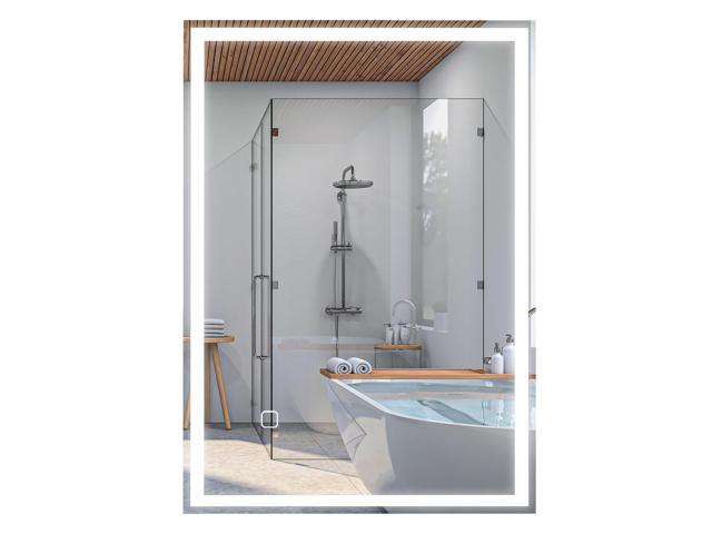 Click here for Aosom 32 x 24 Bathroom Mirror with LED Lights  Dim... prices