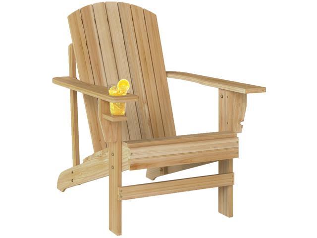 Click here for Aosom Oversized Adirondack Chair  Outdoor Fire Pit... prices