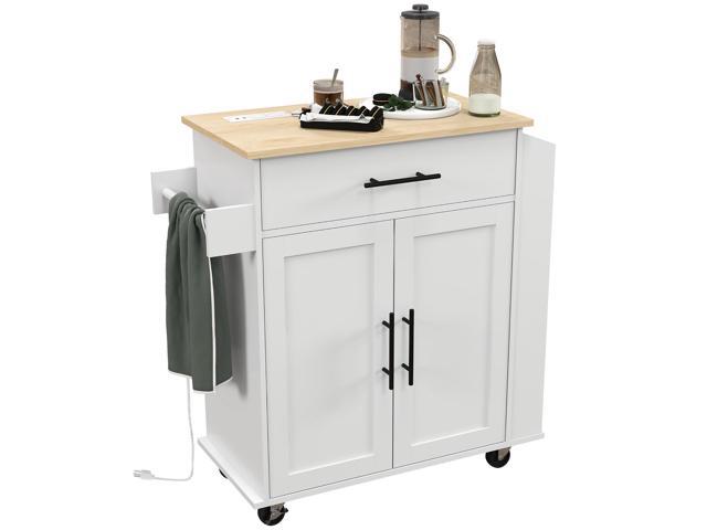 Click here for Aosom Rolling Island with Wheels for Kitchen  Kitc... prices