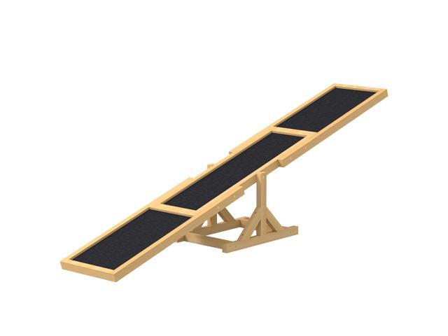 Click here for Aosom Wooden Dog Agility Seesaw for Training and E... prices