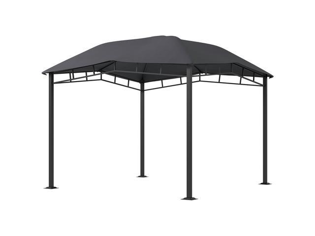 Click here for Aosom 10 x 10 Soft Top Patio Gazebo Outdoor Canopy... prices