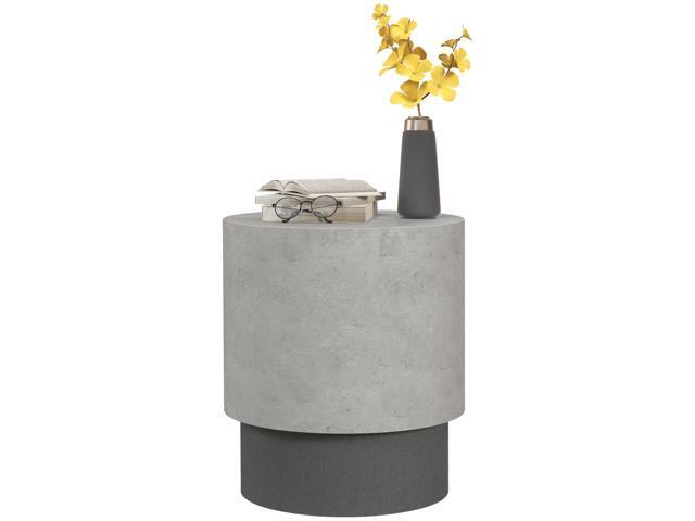 Click here for Aosom Lightweight Accent Table with Concrete Finis... prices