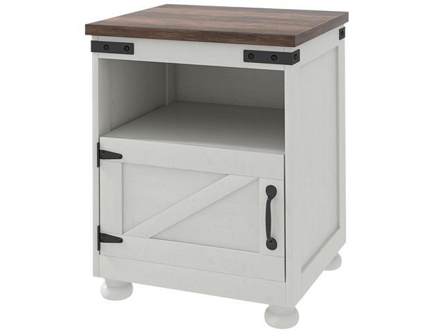 Click here for Aosom Side Table with Storage  End Table with Open... prices