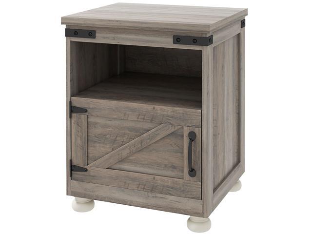 Click here for Aosom Side Table with Storage  End Table with Open... prices